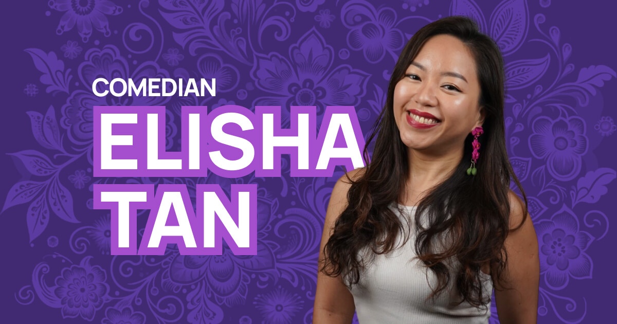 Elisha Tan - Singaporean Comedian in the Bay